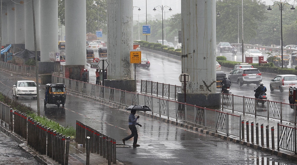 Over 100 mm rain recorded for third time in one week; Mumbai on orange ...