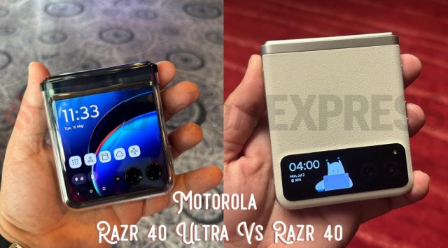 Motorola Razr 40 Ultra vs Razr 40: 6 key distinctions between the two flip phones | Technology ...