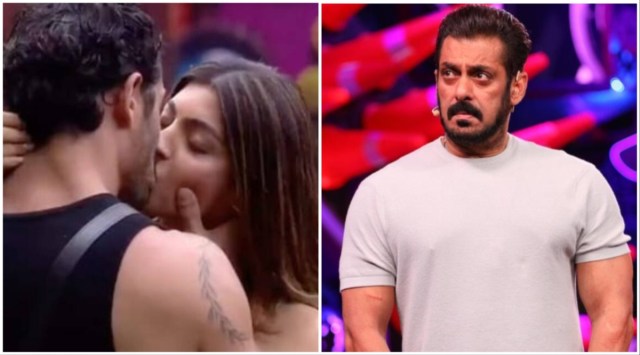 Salman Khan apologises to audience for Akanksha Puri-Jad Hadid’s kiss on Bigg Boss OTT 2: ‘India ...