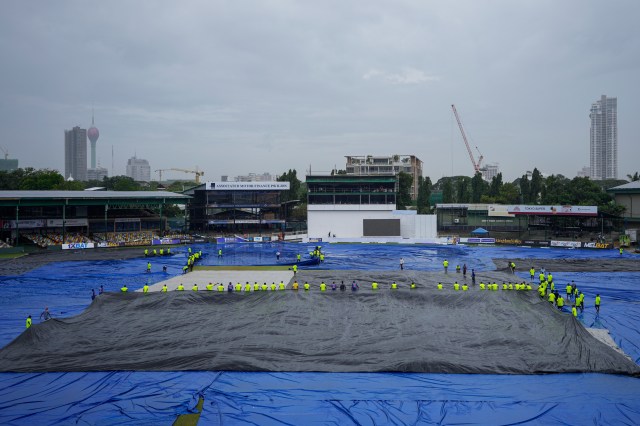 Pakistan takes 12-run lead over Sri Lanka at stumps in rain-hit 2nd ...