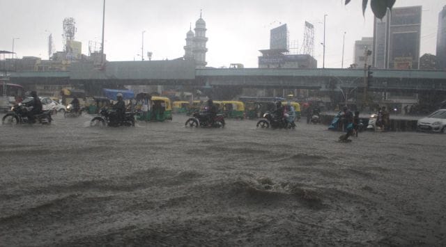 Heavy Rainfall Lashes Surat South Gujarat Waterlogging In Many Parts