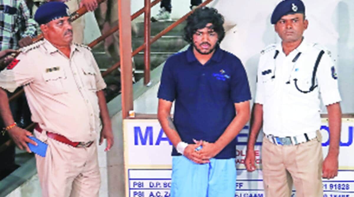 Tathya Patel booked in 2nd case for ramming same car at temple pillar ...