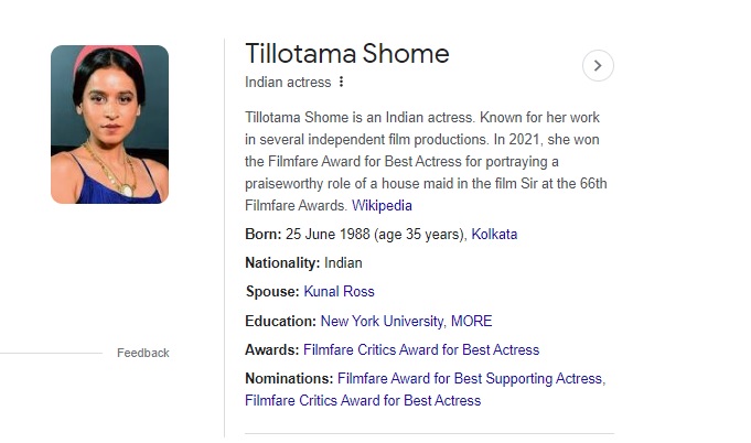 Tillotama Shome asks fans how she can change her age from 35 to 44 on ...