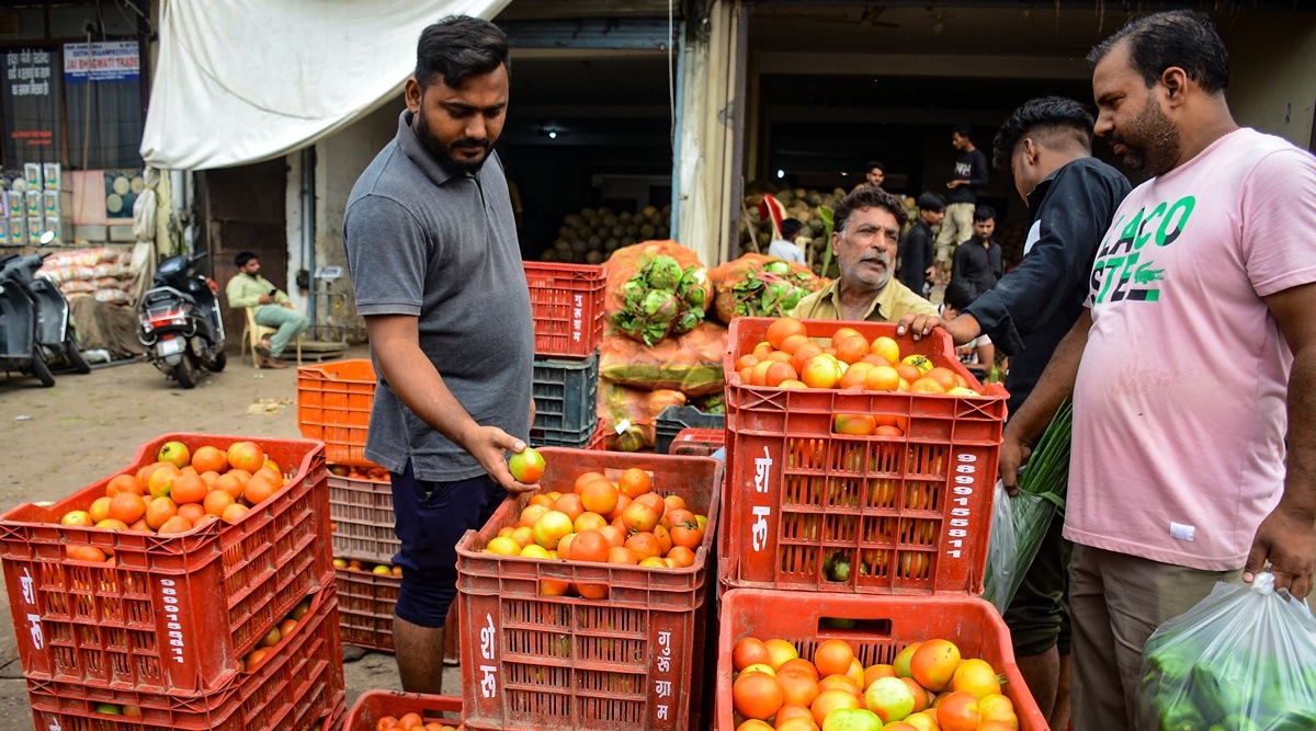 Tomato turmoil: SP worker in UP hires muscle to protect pricey produce ...