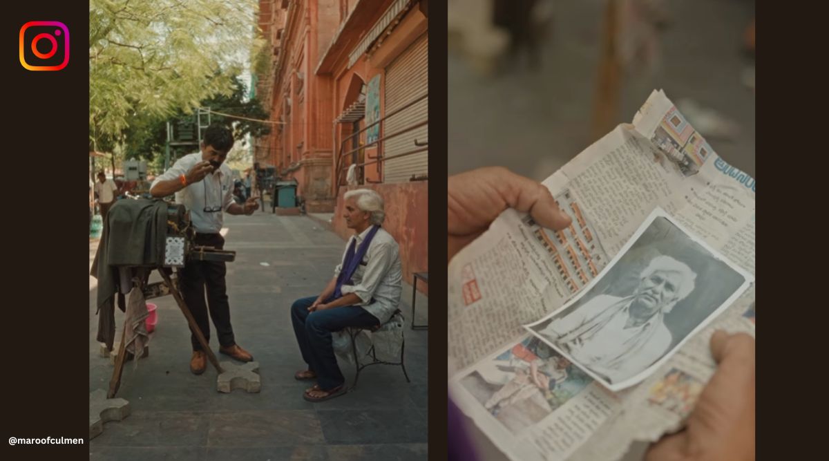 Watch: This Jaipur photographer clicks pictures using vintage 1860 ...
