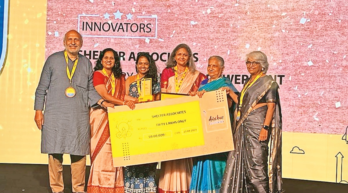 Shelter Associates awarded Aarohan Social Innovation Awards 2023 by ...