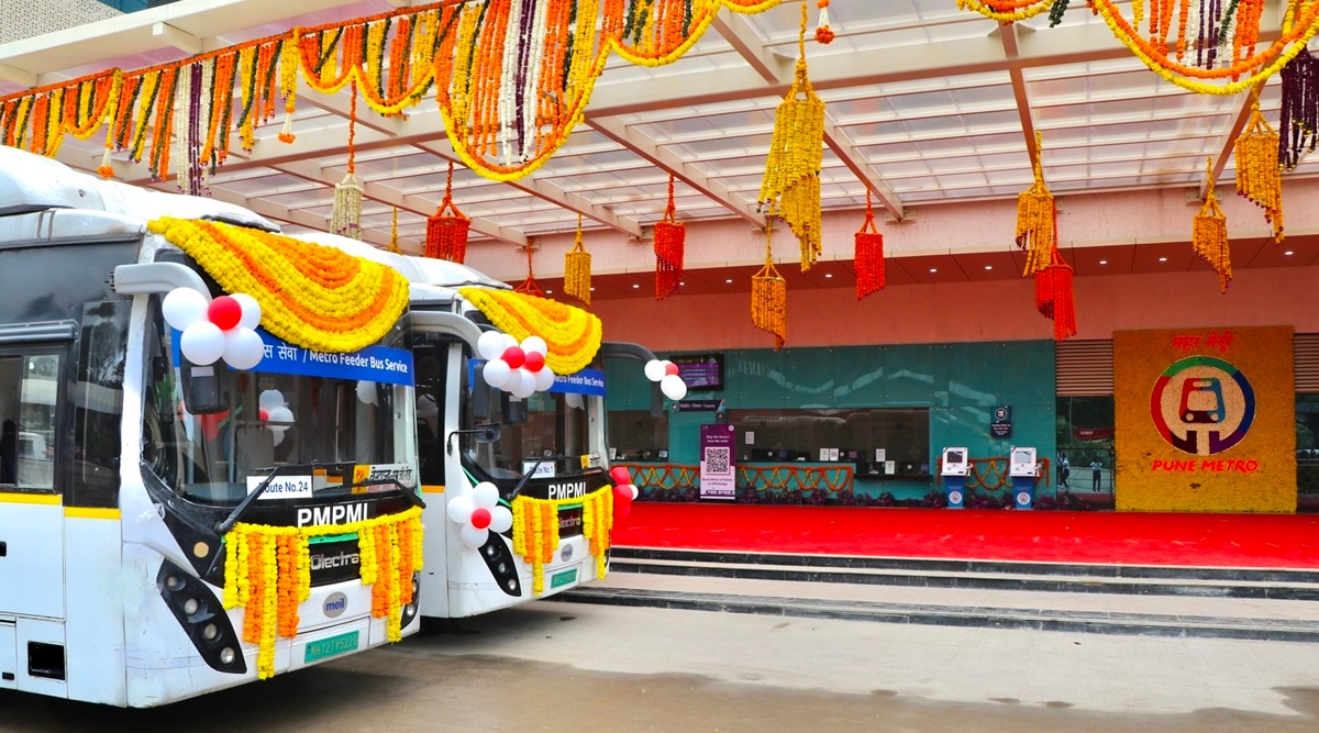 Building Pune: Pune Metro relaunches feeder bus services, expecting ...