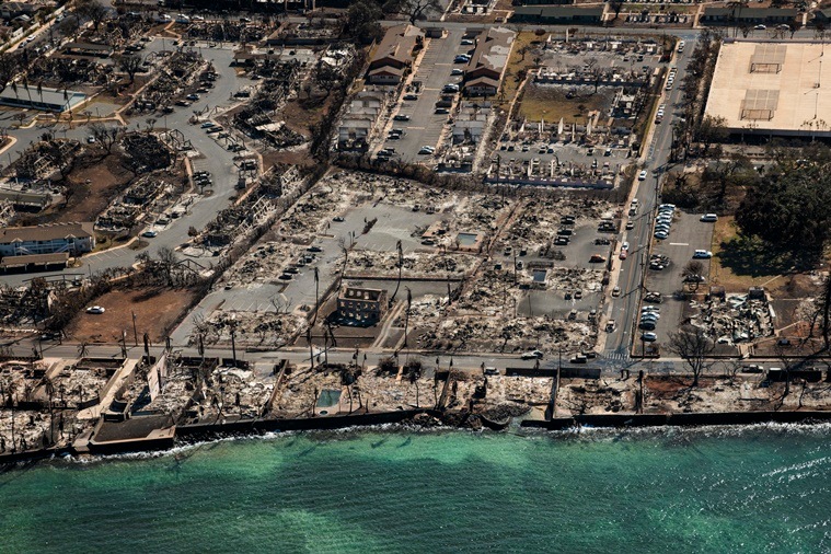 Hawaii wildfire: A journey through Lahaina’s endless streets of ...