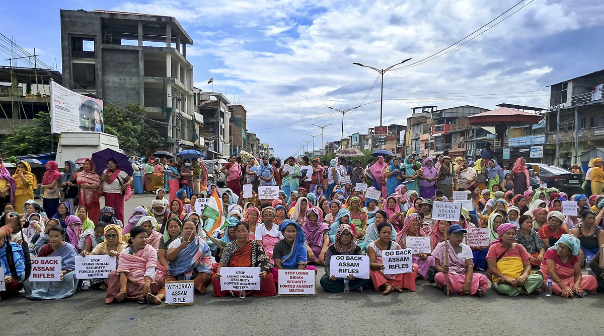 Meitei, Kuki MLAs write to PM, make opposite demands over Assam Rifles ...