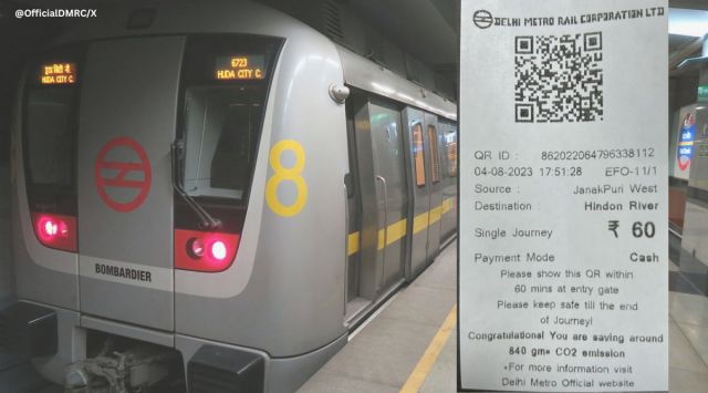 Netizens call out hypocrisy of DMRC’s ‘CarbonLite Metro Travel ...