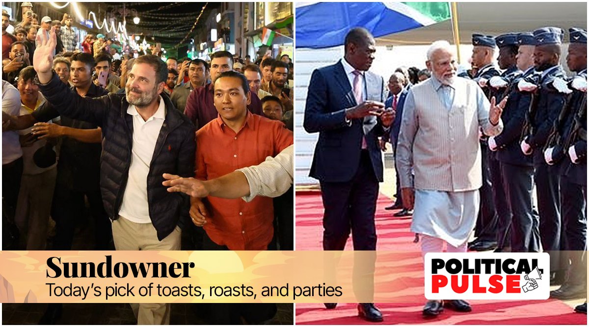 Evening picture: Rahul, Ladakh, and his ‘Mohabbat ka Safar’; BJP tracks ...