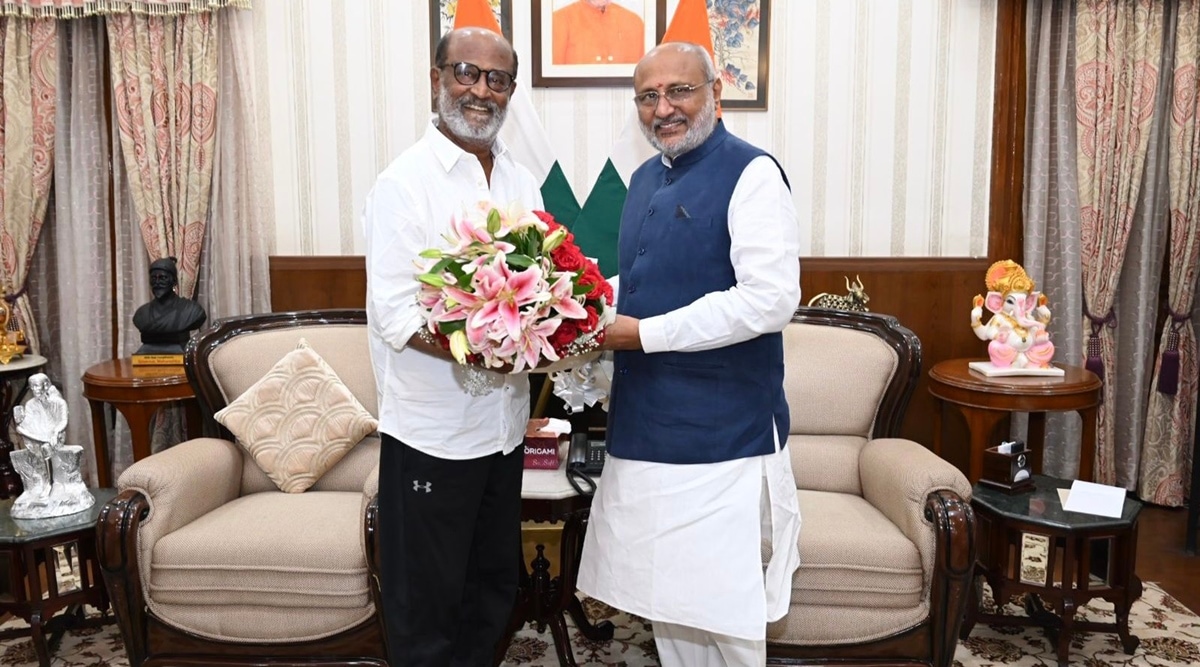 Rajinikanth meets Jharkhand governor CP Radhakrishnan after trip to ...