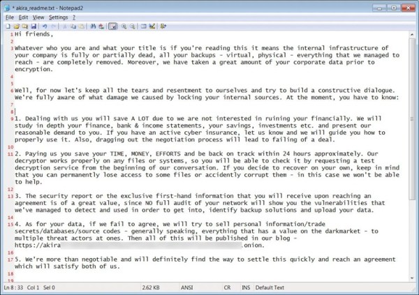 What is Akira, a ransomware CERT-In has flagged | Explained News | # ... What is Akira, a ransomware CERT-In has flagged | Explained News | # ...