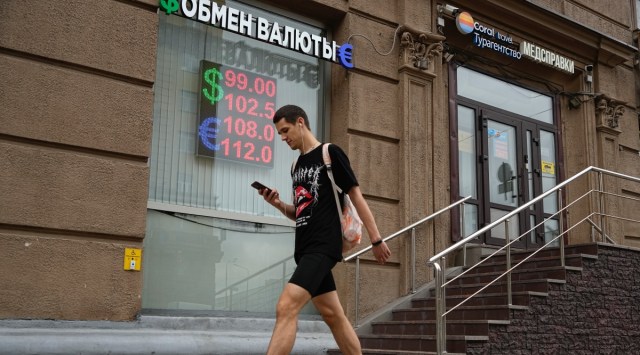 Russia’s ruble hits its lowest level since early in the war. The ...
