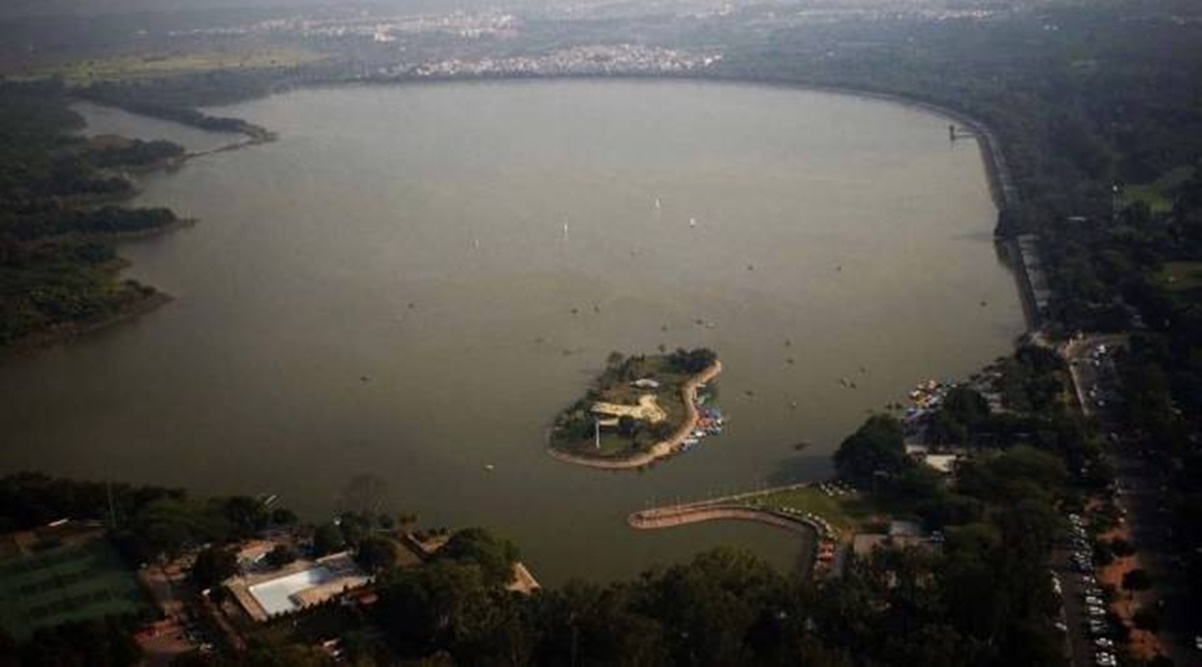 Chandigarh administration opens one flood gate of Sukhna lake after ...