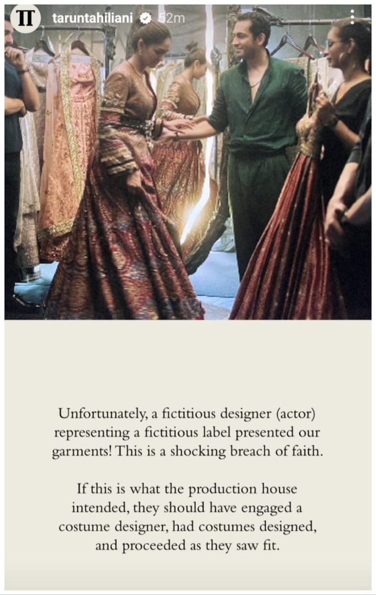 Tarun Tahiliani accuses Made In Heaven 2 makers of using his brand of ...