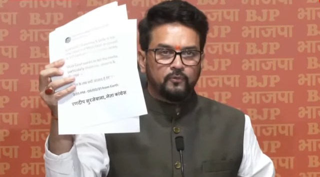 Bjp Govt Cite Nyt Report To Target Cong Website Linked To China Via