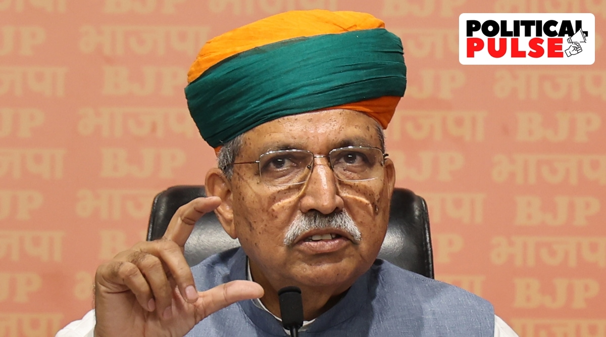 Meghwal vs Meghwal: Behind Raje loyalist bid to call Union Minister ‘corrupt’, ticket ...
