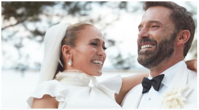 Jennifer Lopez And Ben Affleck Celebrate One Year Wedding Anniversary