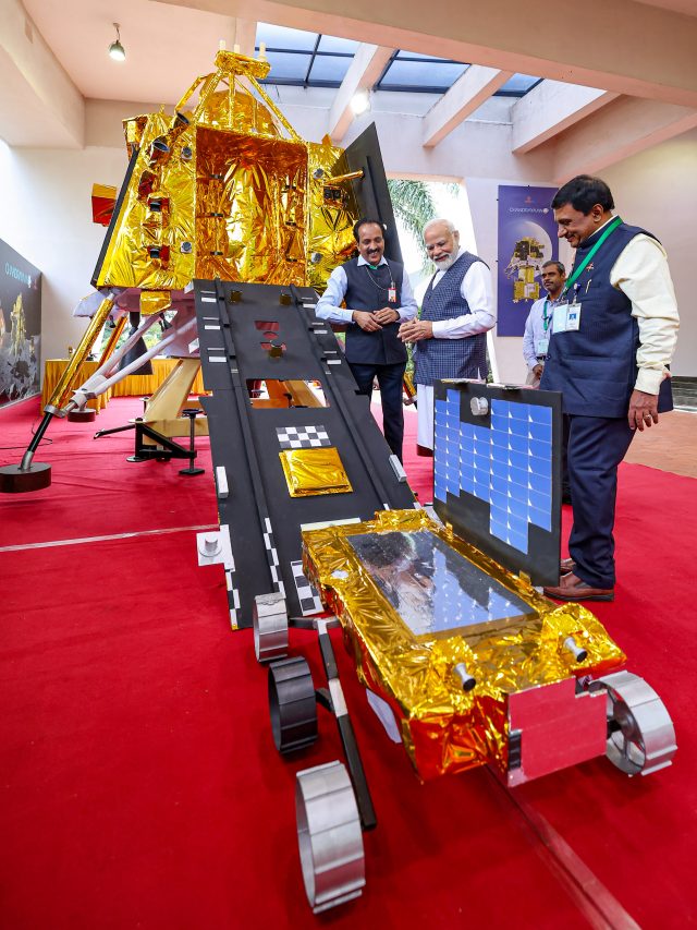 PM Narendra Modi applauds ISRO’s scientists | The Indian Express