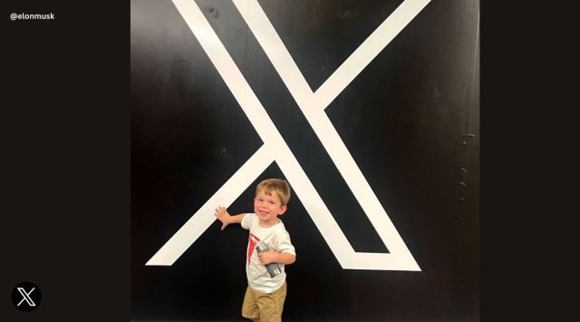 ‘Baby X next to X’: Elon Musk brings son ‘X AE A-XII’ to office ...