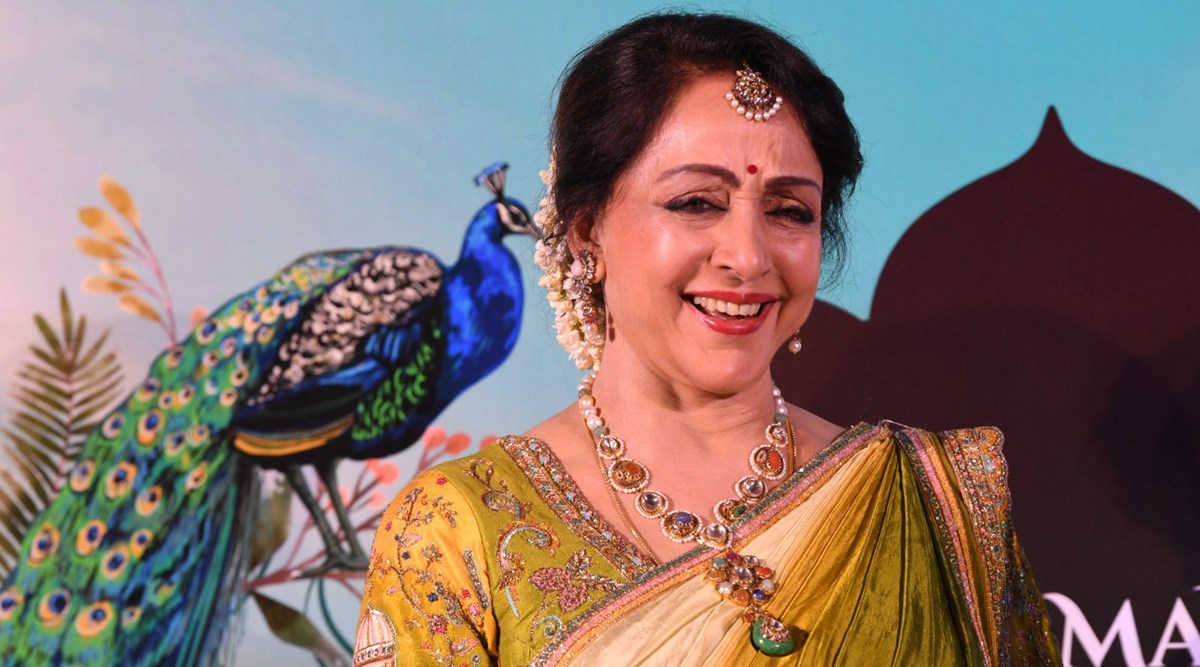 Hema Malini says 'impression kharab ho jayega' as she sings with Anup ...
