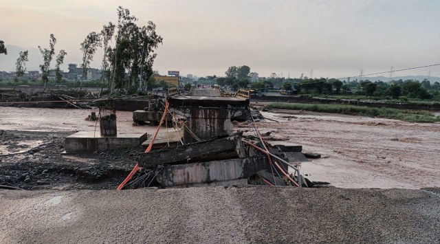 Bridge collapses in Himachal’s Baddi, police curbs on commercial ...