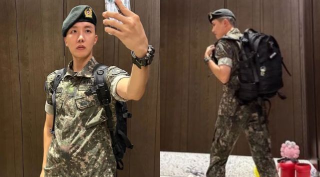BTS’ J-Hope shares pictures in military uniform, says he will ‘fight ...