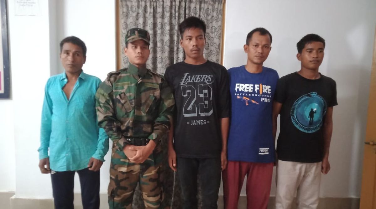 5 NLFT ultras flee Bangladesh camp, surrender before Tripura Police ...