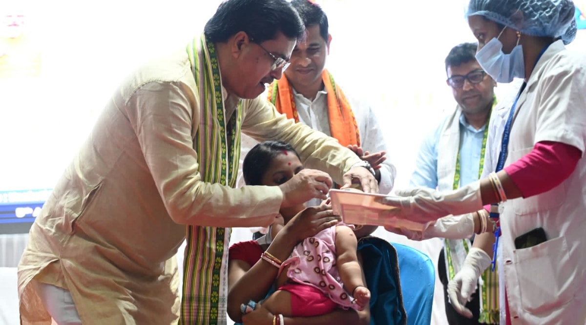 Tripura CM Manik Saha launches vaccine catch-up campaign for children ...