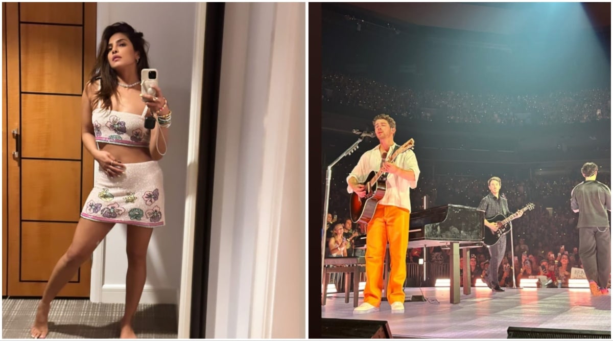 Priyanka Chopra hands snacks to event staff at Nick Jonas concert, fans ...