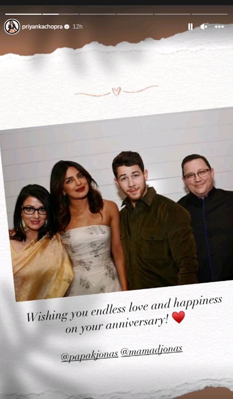 Priyanka Chopra hugs mother-in-law Denise, parties with Nick Jonas ...