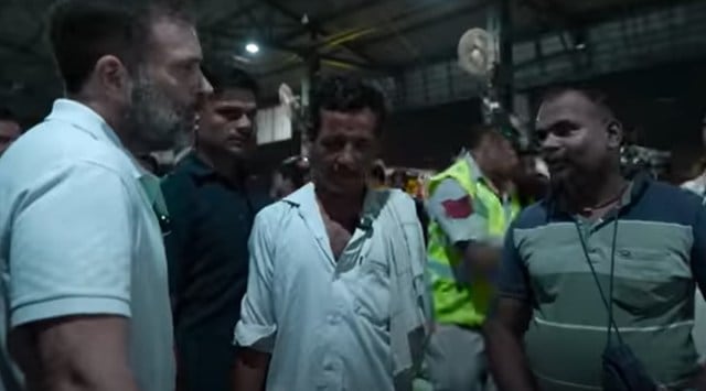 Watch: Rahul Gandhi interacts with vendors, labourers at Delhi’s ...