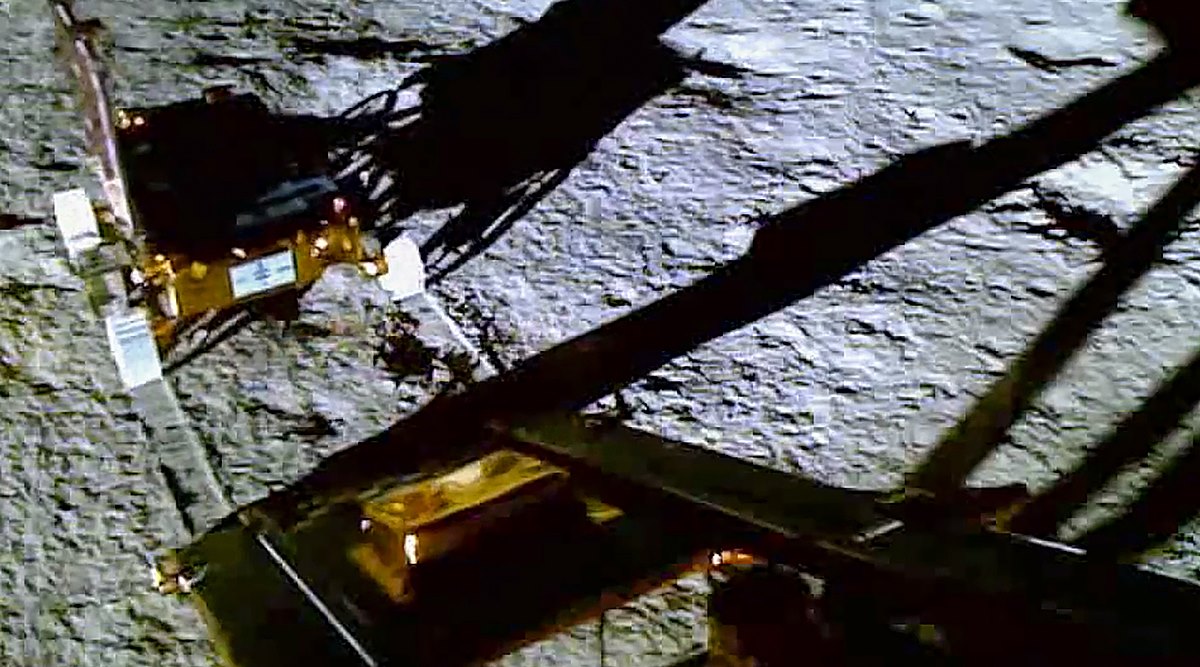 New video shows Chandrayaan-3 rover roaming around Shiv Shakti Point in ...