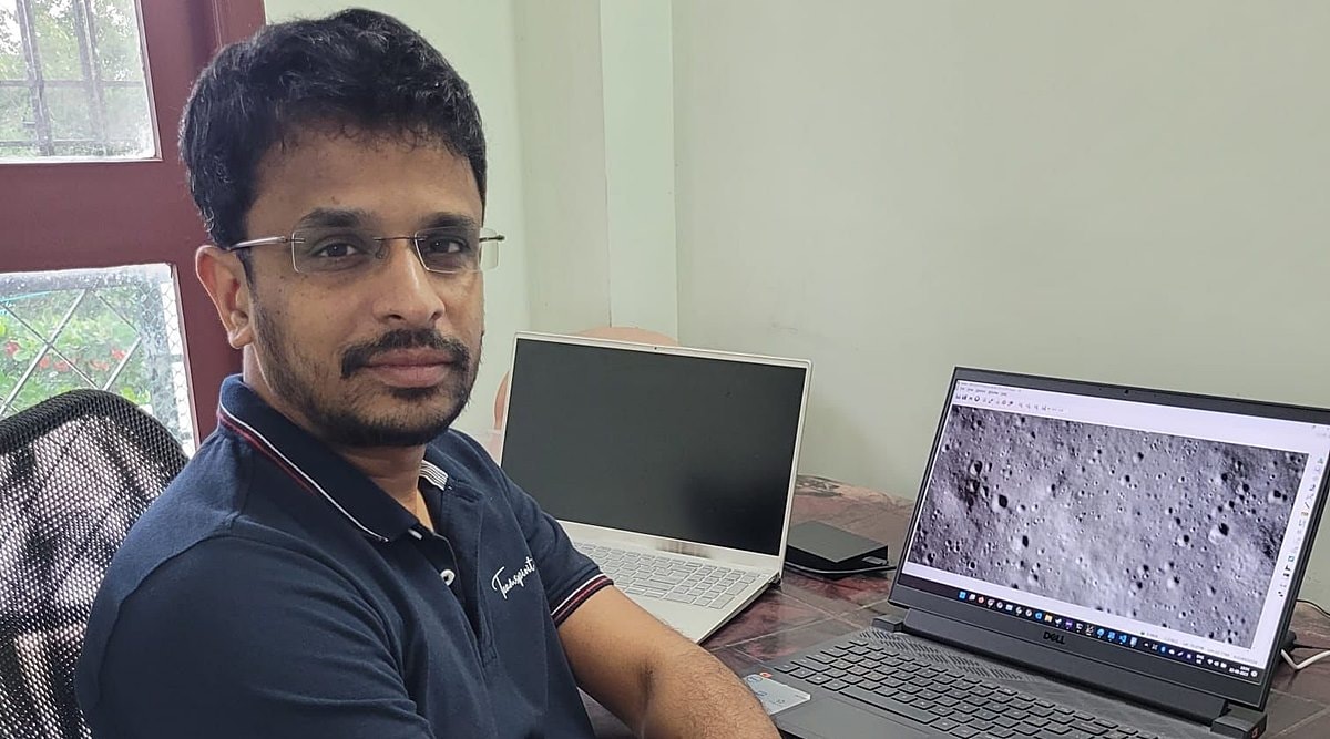 Ahead of Chandrayaan-3 landing, Chennai techie who located lander debris in 2019 fires up his ...