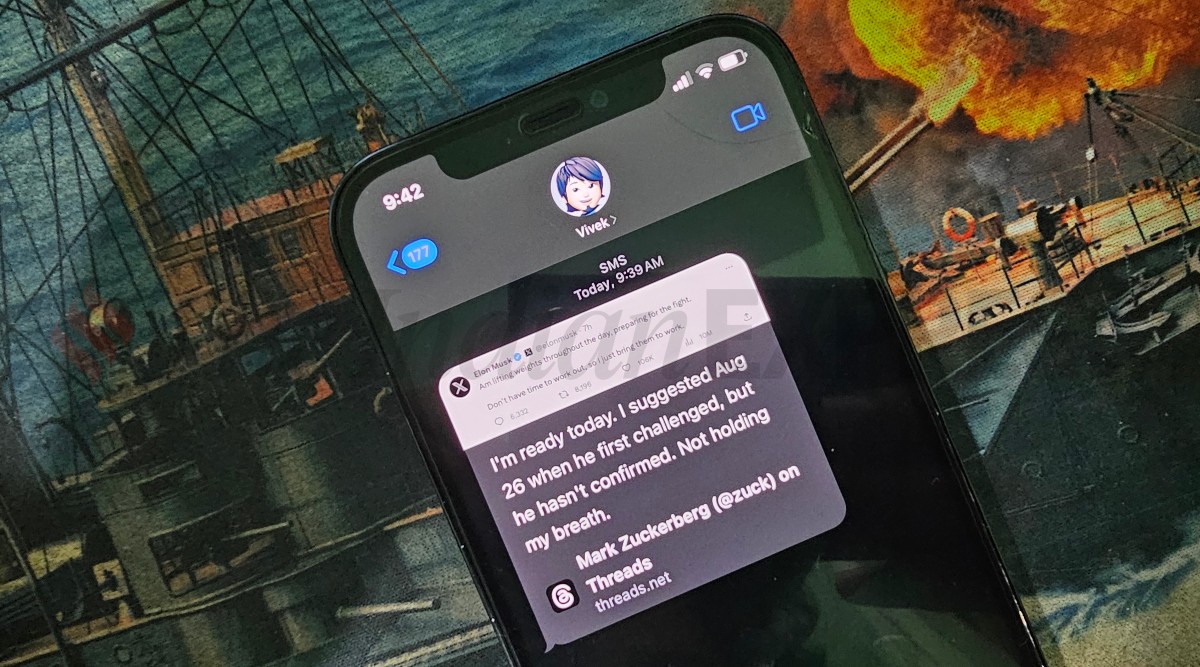 Apple iMessage gets rich link preview for Threads post | Technology ...