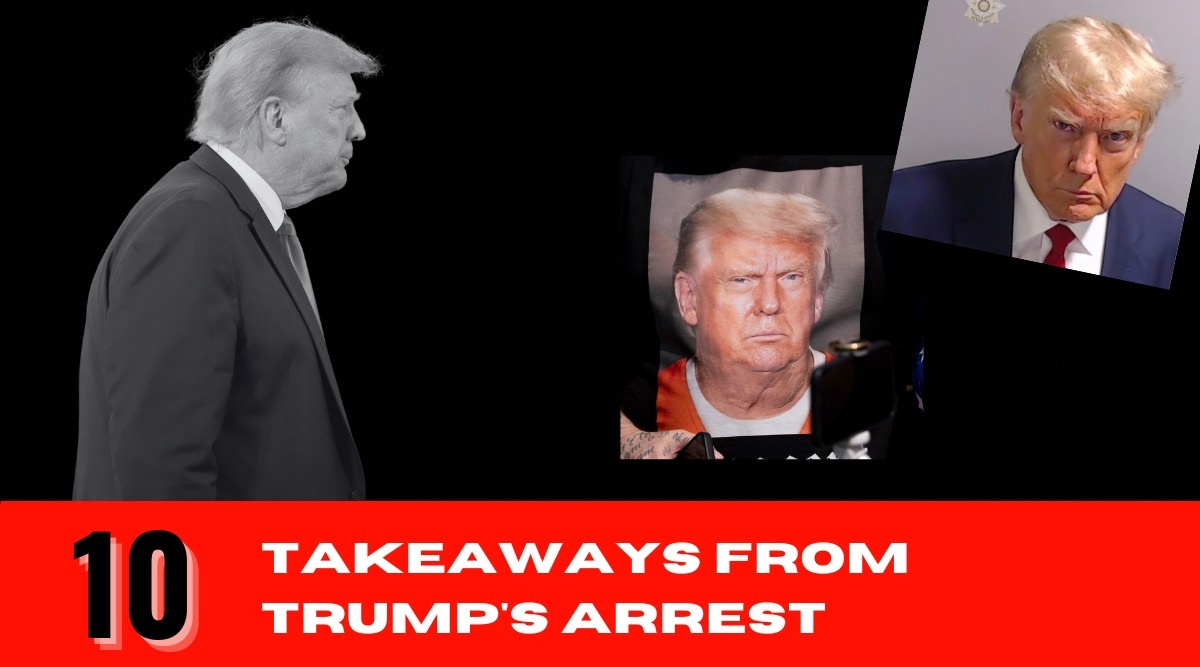 Trump spends 20 minutes in Atlanta prison, gets a mugshot: 10 points ...