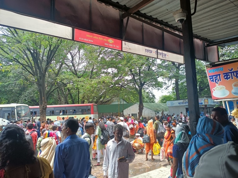Long queues, ‘lack’ of buses at Pune’s Swargate bus station trouble passengers ahead of Ganesh ...