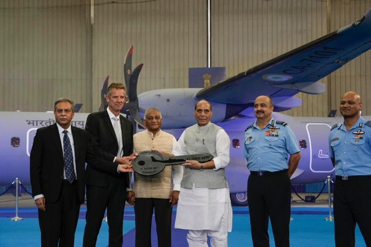 IAF inducts first C-295 transport aircraft at Hindan Air Force Station ...