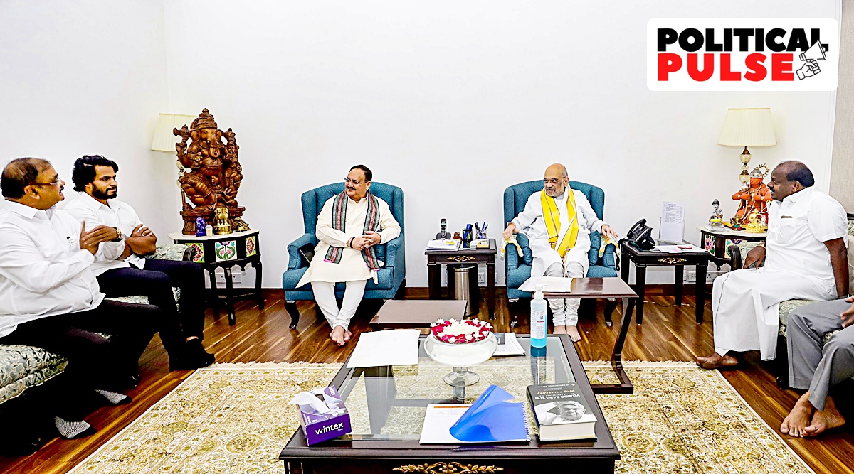 Tie-up with JD(S), break with AIADMK: 1+1, or 1-1 for BJP? | Political ...