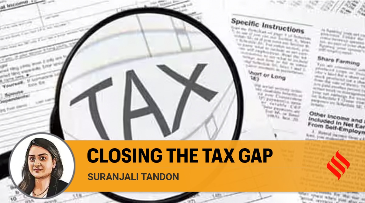 With an increase in taxpayer base, closing the tax gap | The Indian Express