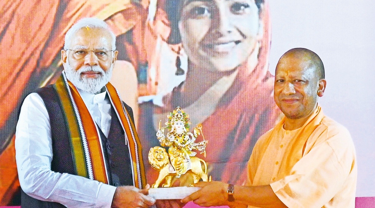 PM praises Yogi govt: ‘Does not work for selfish interests’ | Lucknow ...