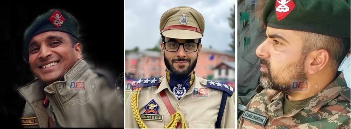 Rashtriya Rifles Commanding Officer, Major, Dy SP killed in gunfight ...