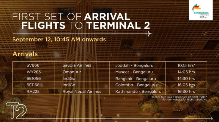 International flight operations to commence from Terminal 2 of ...