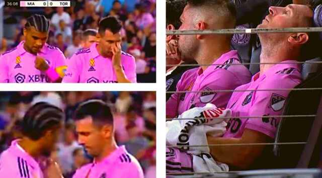 WATCH: Sad Lionel Messi exits Inter Miami match due to injury
