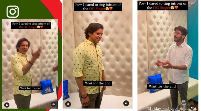 Man sings ‘Chand Sifarish’ in front of singer Shaan. Watch his reaction ...