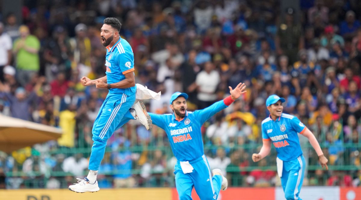 With five wickets in ten balls, Mohammed Siraj lays carnage in Asia Cup ...