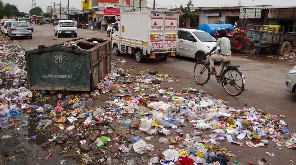 Three contractors fined Rs 2 lakh each for not cleaning drain, road in ...