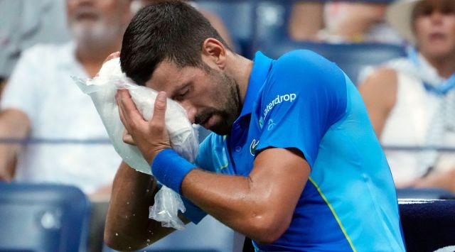Watch: Novak Djokovic loses his cool after a fan shouts ‘out’ during US ...