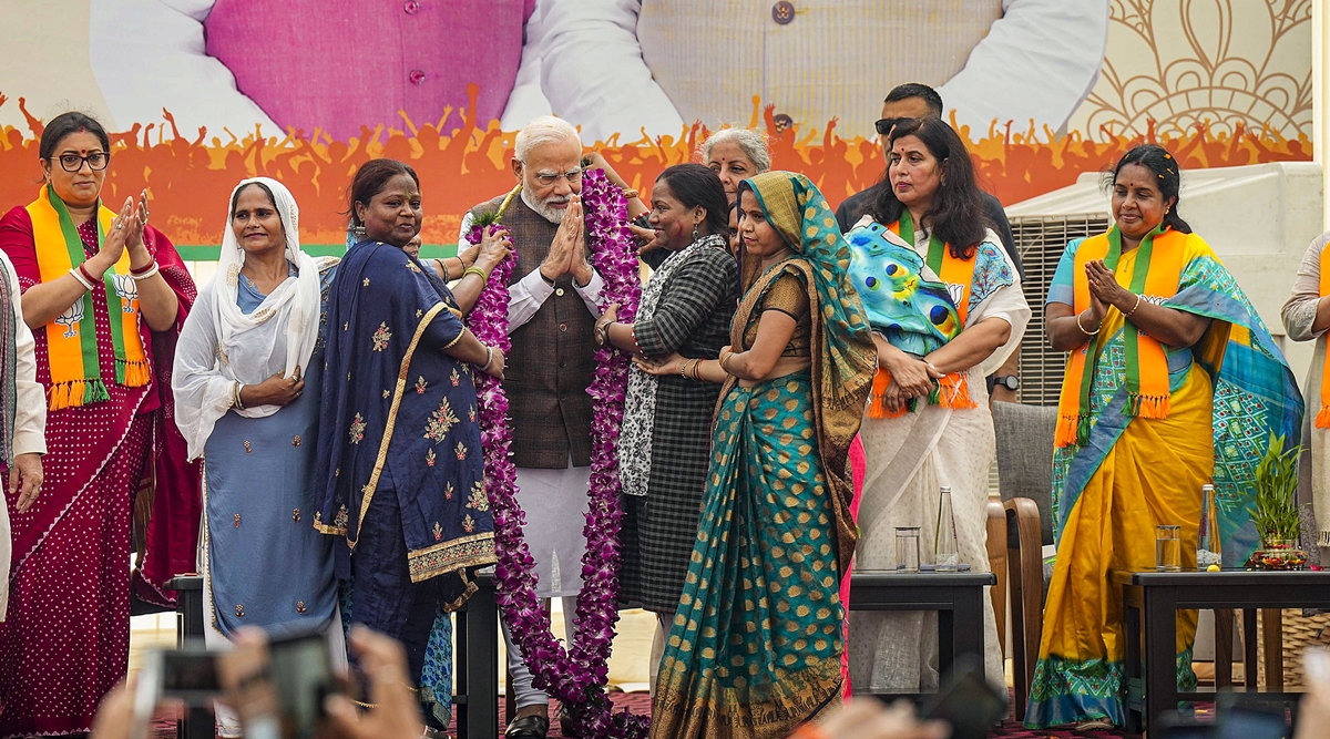 PM Modi: Passage of Women’s Bill proves majority government needed for ...